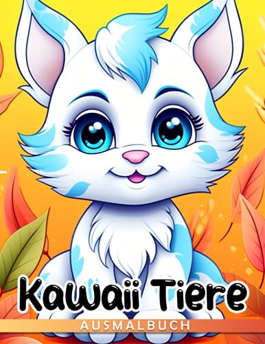 Kawaii Tiere: Ein niedliches und verspieltes Ausmalabenteuer für Kinder ...