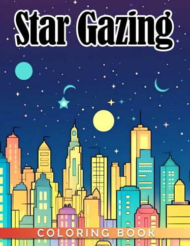 Star Gazing: A Constellation Coloring Book for Curious Kids by Briony ...