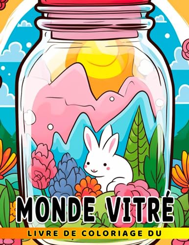 Livre de coloriage du monde vitré: Petit monde avec de belles pages à ...