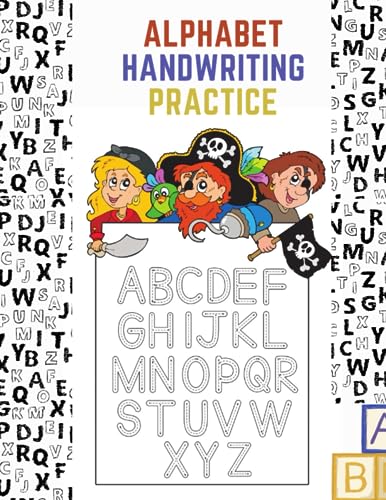 Alphabet Handwriting Practice: Preschool writing Workbook with Sight ...
