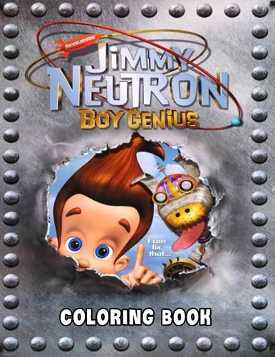 Jimmy Neutron Boy Genius Coloring Pages