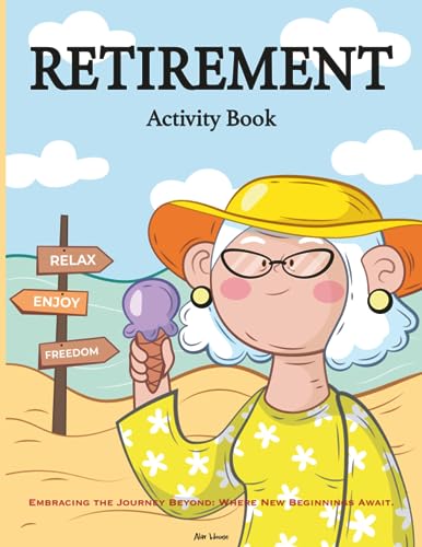 Retirement Gifts For Women: Puzzles, Coloring, Word Search, Mazes, and ...