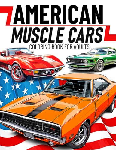 Classic Muscle Car Coloring Pages
