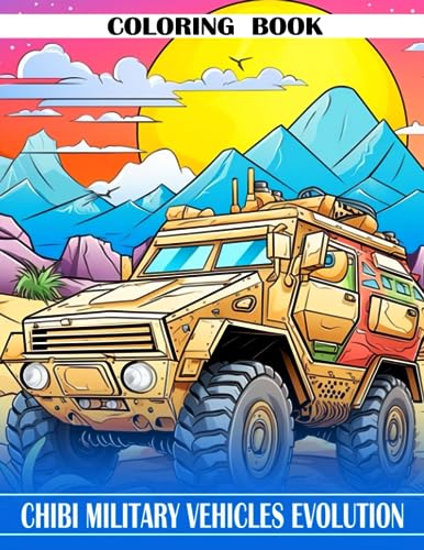 Chibi Military Vehicles Evolution: An Engaging Coloring Journey of ...