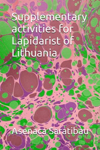 Supplementary activities for Lapidarist of Lithuania by Asenaca ...