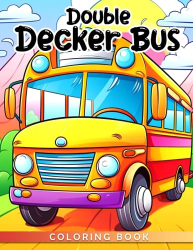 Double Decker Bus Coloring Page