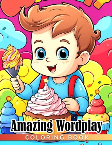 Amazing Wordplay Coloring Book: Stunning And High Quality Amazing ...