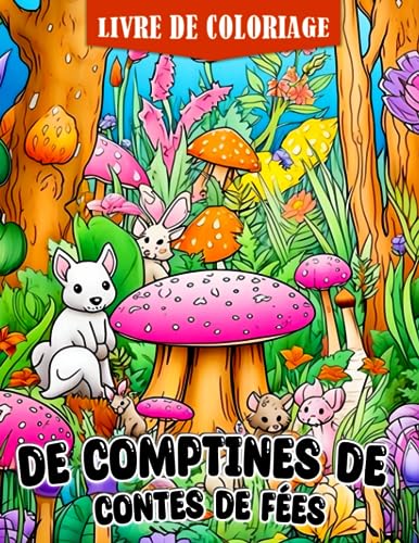 Livre de coloriage de comptines de contes de fées: Découvrez des ...