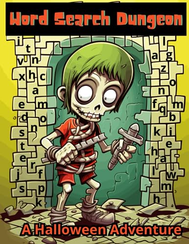 Word Search Dungeon: A Halloween Adventure, 100 word search puzzles by ...