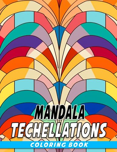 Mandala Techellations Coloring Book: Enchanted Patterns Coloring Pages ...