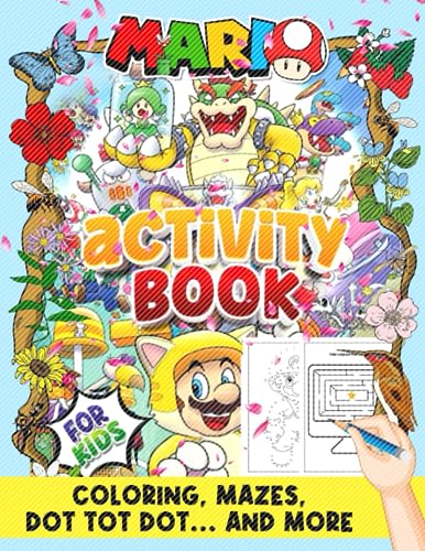 Activity Book: Fun Activities for Kids,Boys,Girls, ages 4-8,ages 8-12 ...