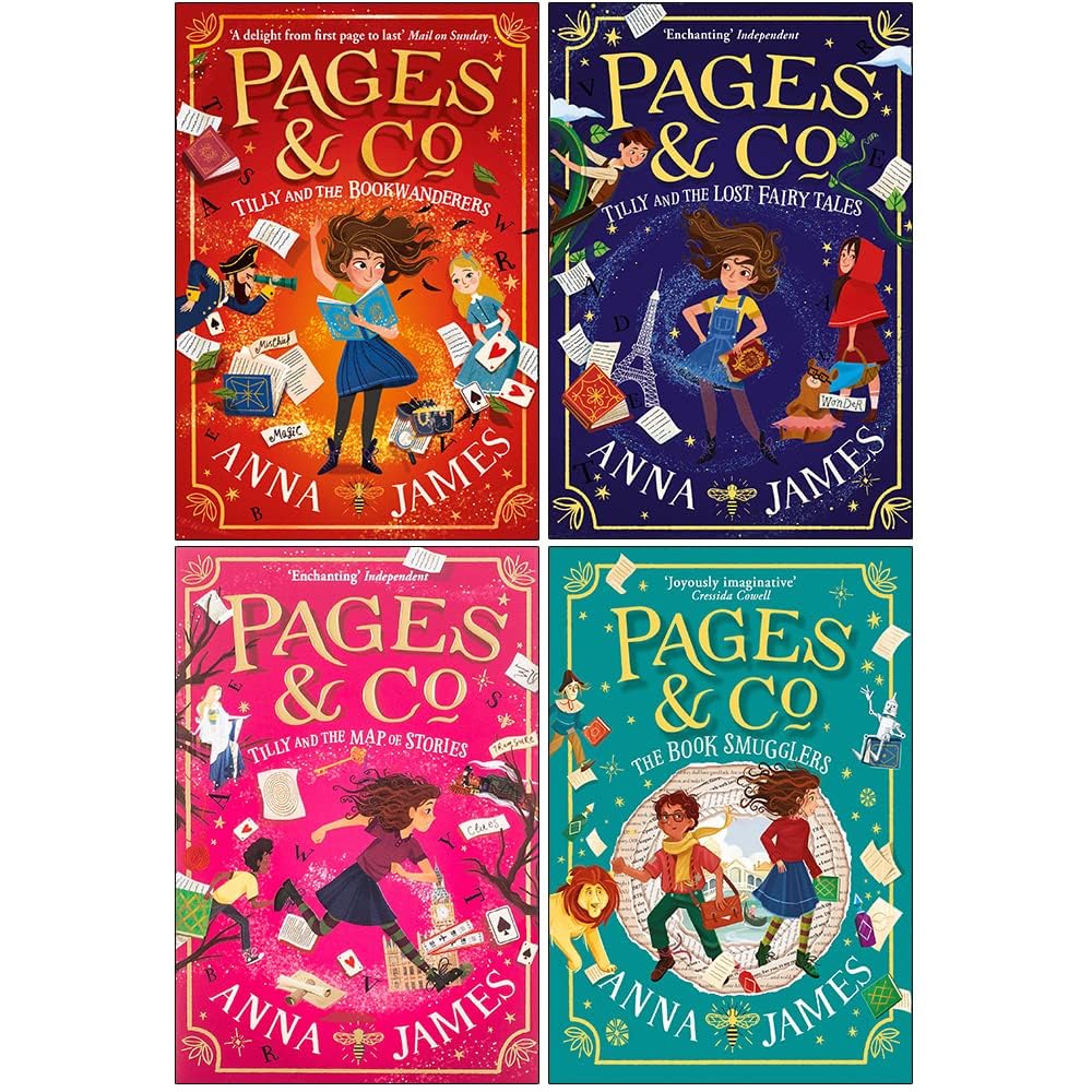 Pages & Co 4 Books Collection Set: The Book Smugglers, Tilly and the ...