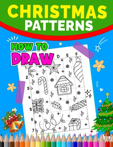 How To Draw Christmas Patterns: Easily Guide Book to Drawing Tutorial ...