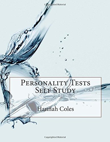 Personality Tests Self Study by Hannah B Coles | Goodreads