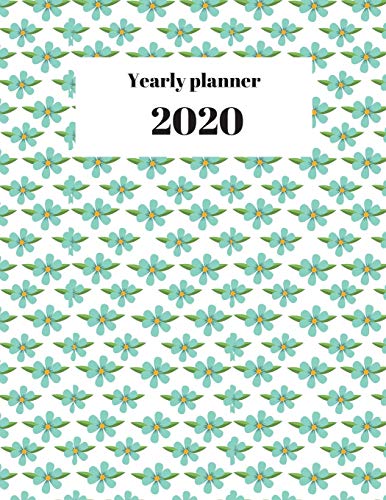 2020 Yearly planner: nature themed calendar & organizer | 148 pages, 8 ...