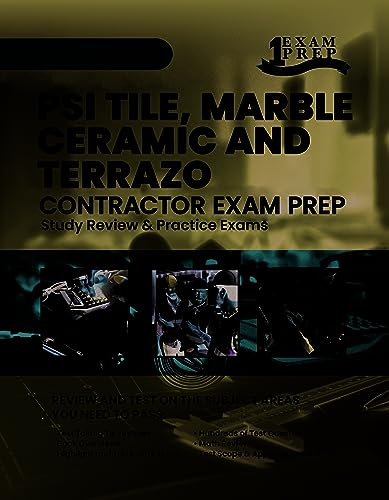 2023 Virginia PSI Tile, Marble, Ceramic, and Terrazzo Contractor Exam ...