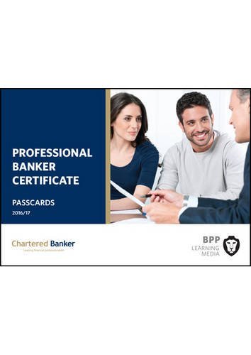 Professional Banker Certificate: Passcards by unknown author | Goodreads