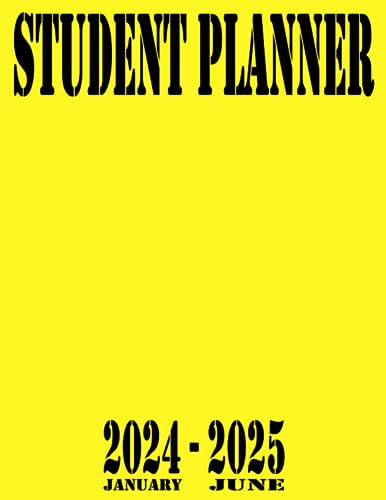 Student Planner 2024 - 2025: Agenda for Elementary, Middle and High ...