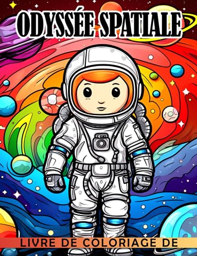 Livre de coloriage Odyssée spatiale: Explorez les merveilles de l'univers avec ce livre de ...