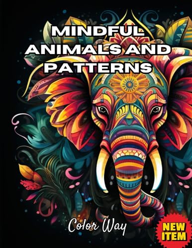 Mindful Animals and Patterns: Stress-Relieving Zen Mandala Animal ...