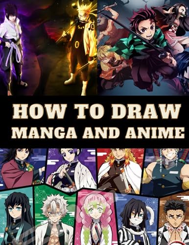 How To Draw Manga And Anime: step by step drawing MANGA for children ...