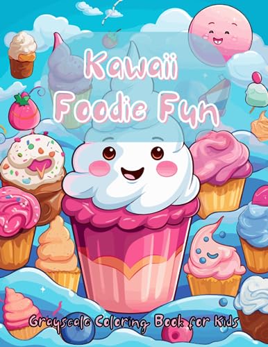 Kawaii Foodie Super Cute Colouring Book: Join Our Cute Chibi Food ...
