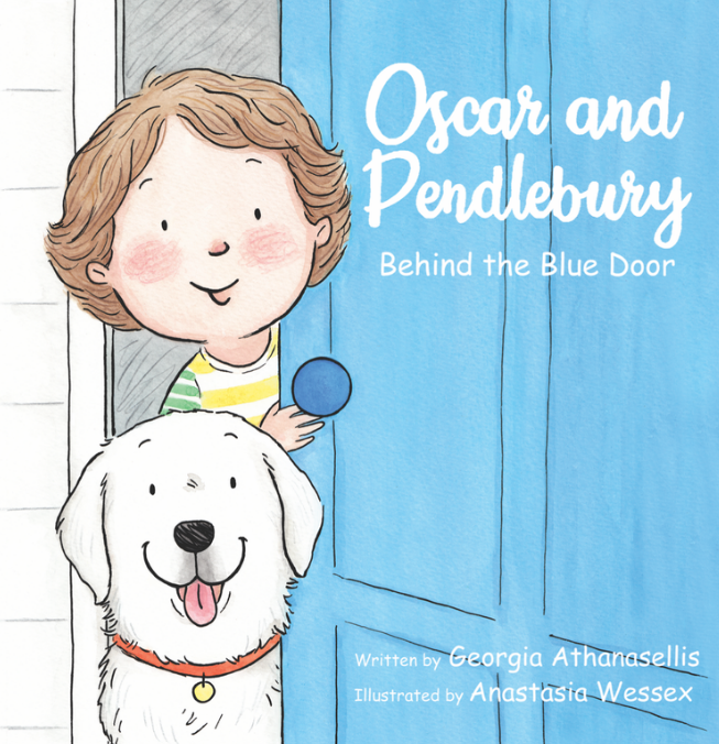 Oscar and Pendlebury: Behind the Blue Door by Georgia Athanasellis ...