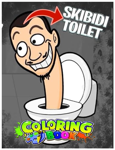 skibidi toilet coloring book: 30+ Unique and Beautiful Designs for Boys ...
