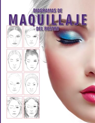 Diagramas de maquillaje del rostro: Practica el maquillaje con 8 ...