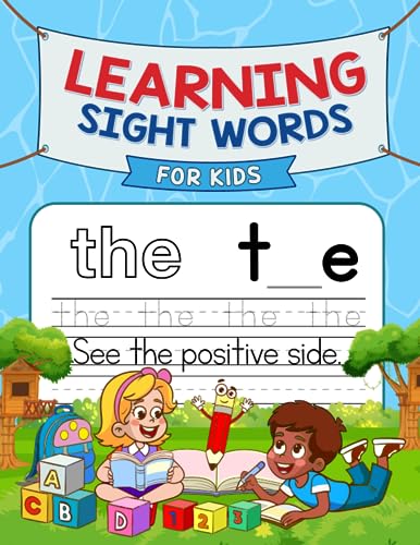 Learning Sight Words For Kids: Easy to Learn and Write Most Common ...