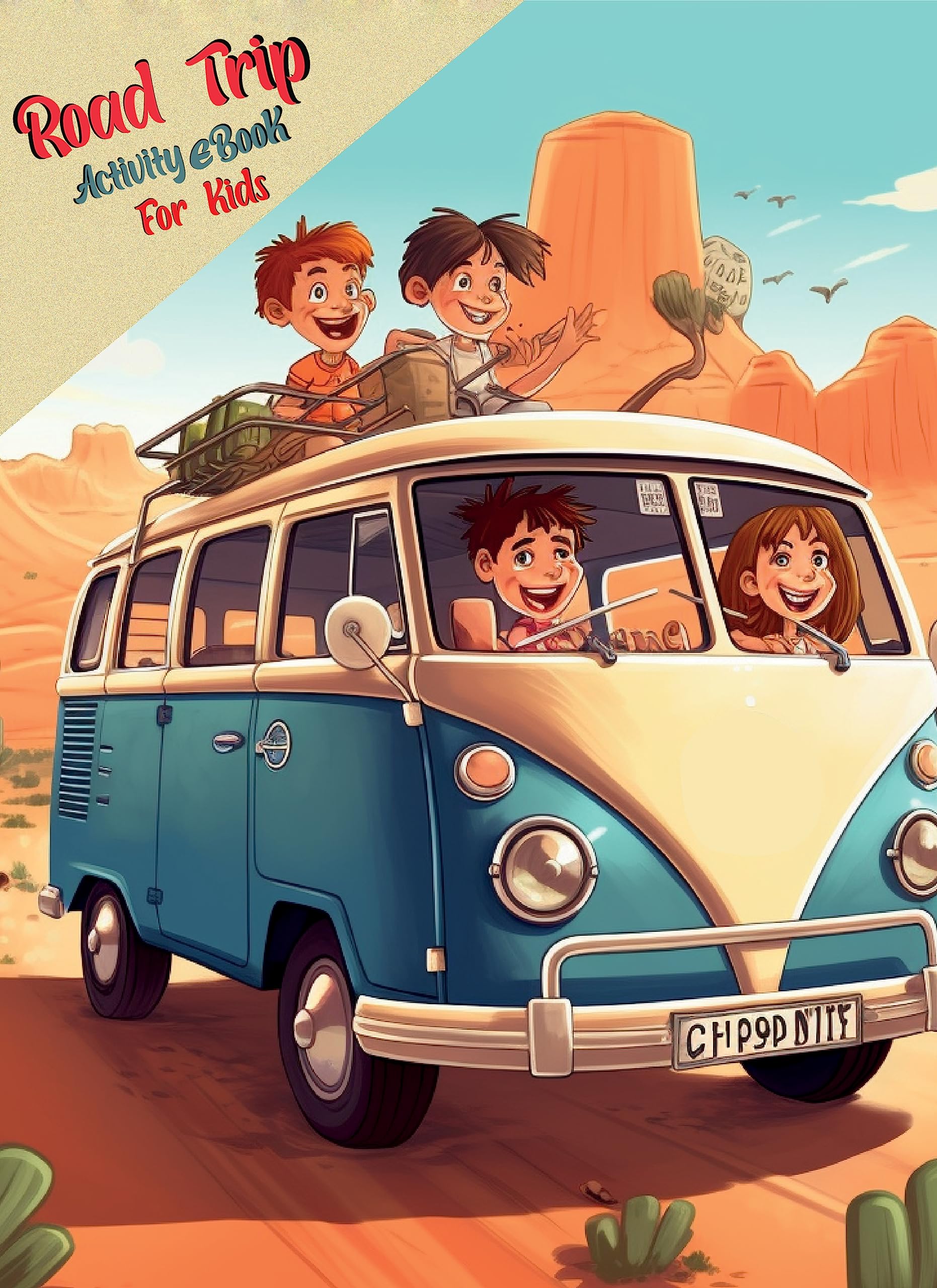 Amazing Road Trip Activity book for Kids: Games, Puzzles for Fun Hours ...