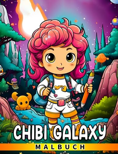 Chibi Galaxy: Ein entzückendes Chibi-Themen-Malbuch für Kinder ...