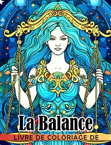 Livre de coloriage de la Balance: Incroyables pages de coloriage ...