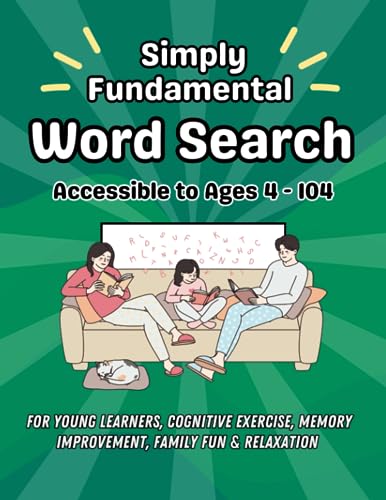 Simply Fundamental Word Search: Accessible to Ages 4-104 by Mariana ...