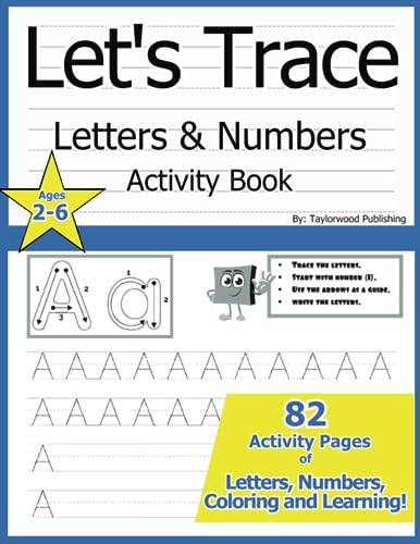 Tracing Letters and Numbers ; Fundamental Learning : 82 Activity Pages ...