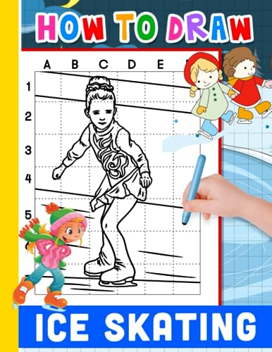 How to Draw Ice Skating: Learn To Draw With 30 Simple And Basic Drawing ...