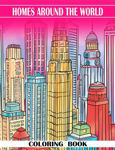 Homes Around the World: An Educational Coloring Book for Children ...