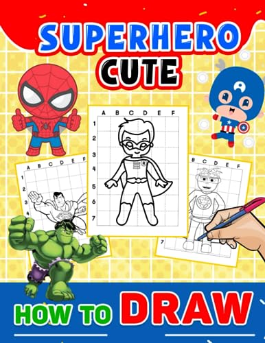 Cute Superheroes Drawing