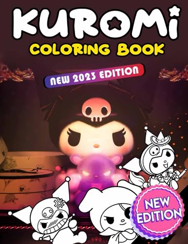 The Coloring Book : beautiful Ku-ro-mi coloring pages for kids ages 6-8 ...