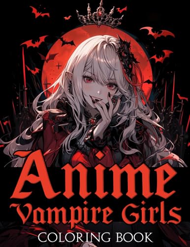 Coloring Pages Of Anime Vampires