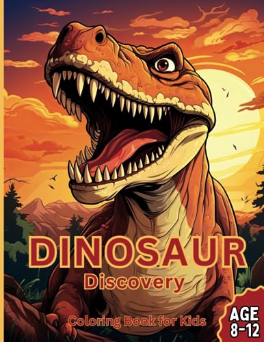 Dinosaur Discovery Coloring Book: Fierce Beasts of the Ancient World ...
