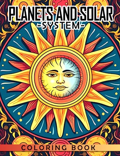 Planets and Solar System Coloring Book: An Educational Adventure for ...