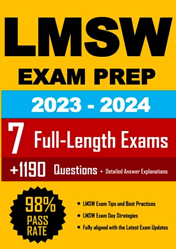 LMSW Exam Prep: 7 Full-Length Exams│+1190 Questions and Detailed Answer ...