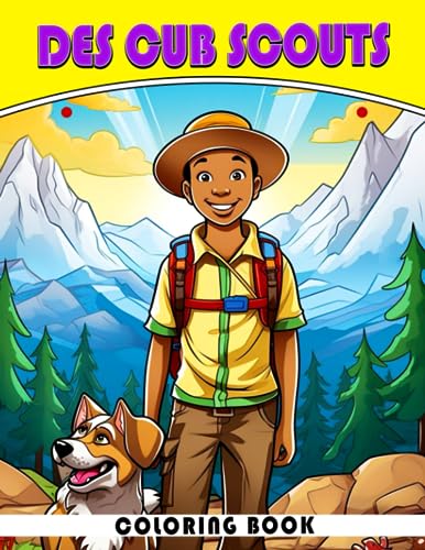 Livre de coloriage des Cub Scouts: Jolies pages à colorier d'enfants ...