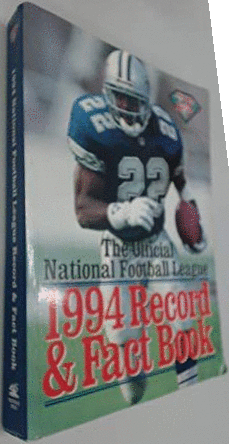 The Official National Football League 1994 Record and Fact Book by ...