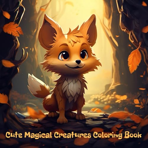 Cute Magical Creatures Coloring Book by Ms Bernadett Topolics | Goodreads