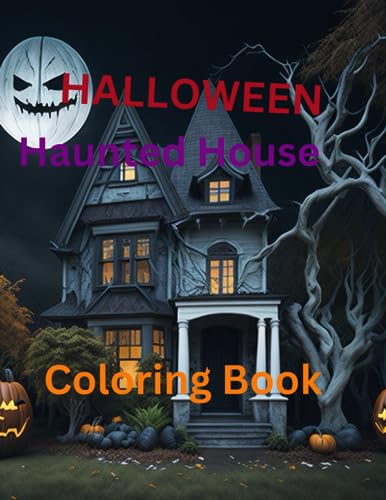 Enjoy 30 Stunning Coloring Pages of Haunted Houses with their Creepy ...