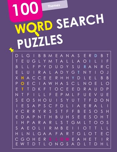 100 Thematic Word Search Puzzles: Word Search Puzzles by Svetlana Mur ...