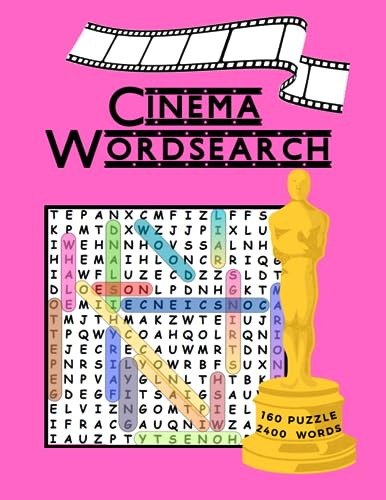 Cinema wordsearch: With 160 Puzzles -Two Puzzles for Page Word , and ...