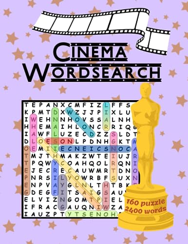 Cinema wordsearch: With 160 Puzzles -Two Puzzles for Page Word , and ...